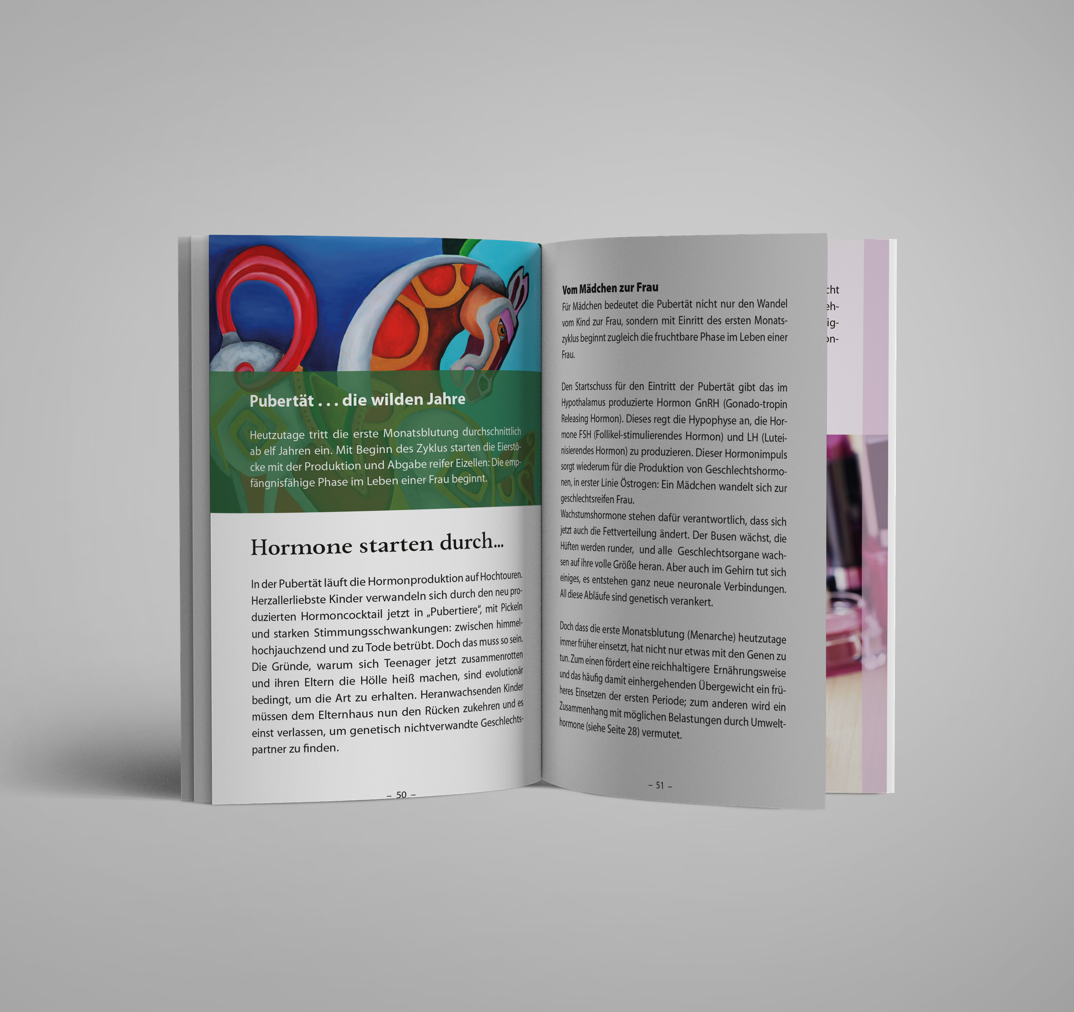 Buchlayout 76-seitig - Echt Schick Design